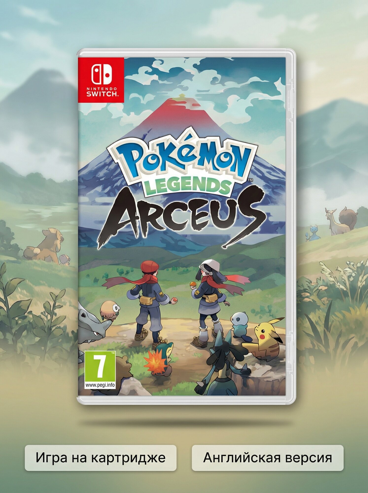 Игра Pokemon Legends Arceus (Nintendo Switch, Английская версия)
