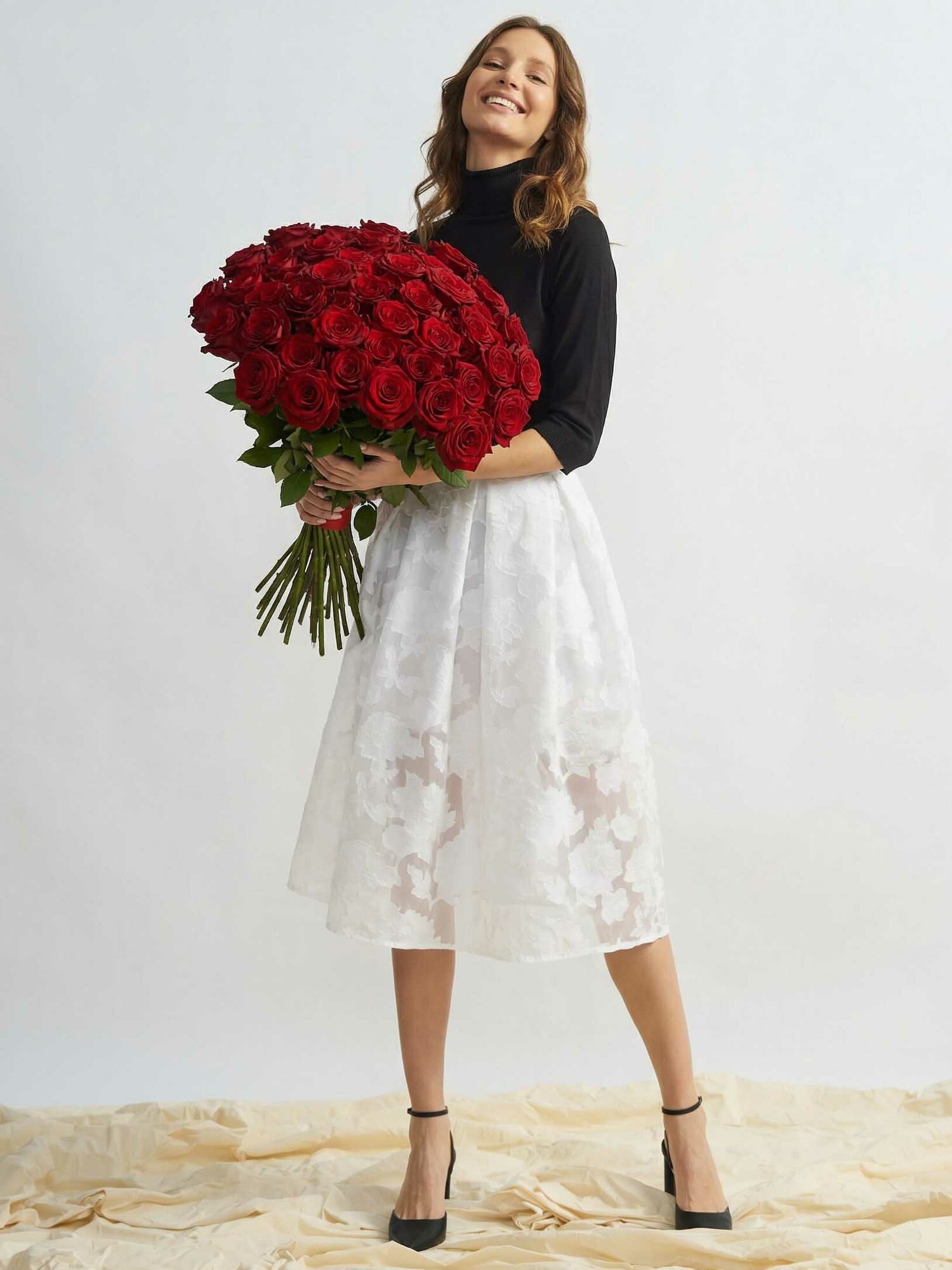 Юбка со складками