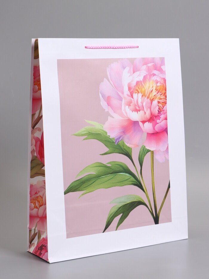 Пакет подарочный ламинированный «Искусство природы», 33×42.5×10 см