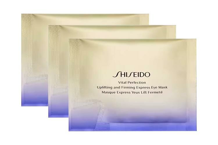 Маска для глаз женская SHISEIDO REVITAL Smart Sense, 3 Pair, белая железная, от морщин, подтяжка, увлажнение