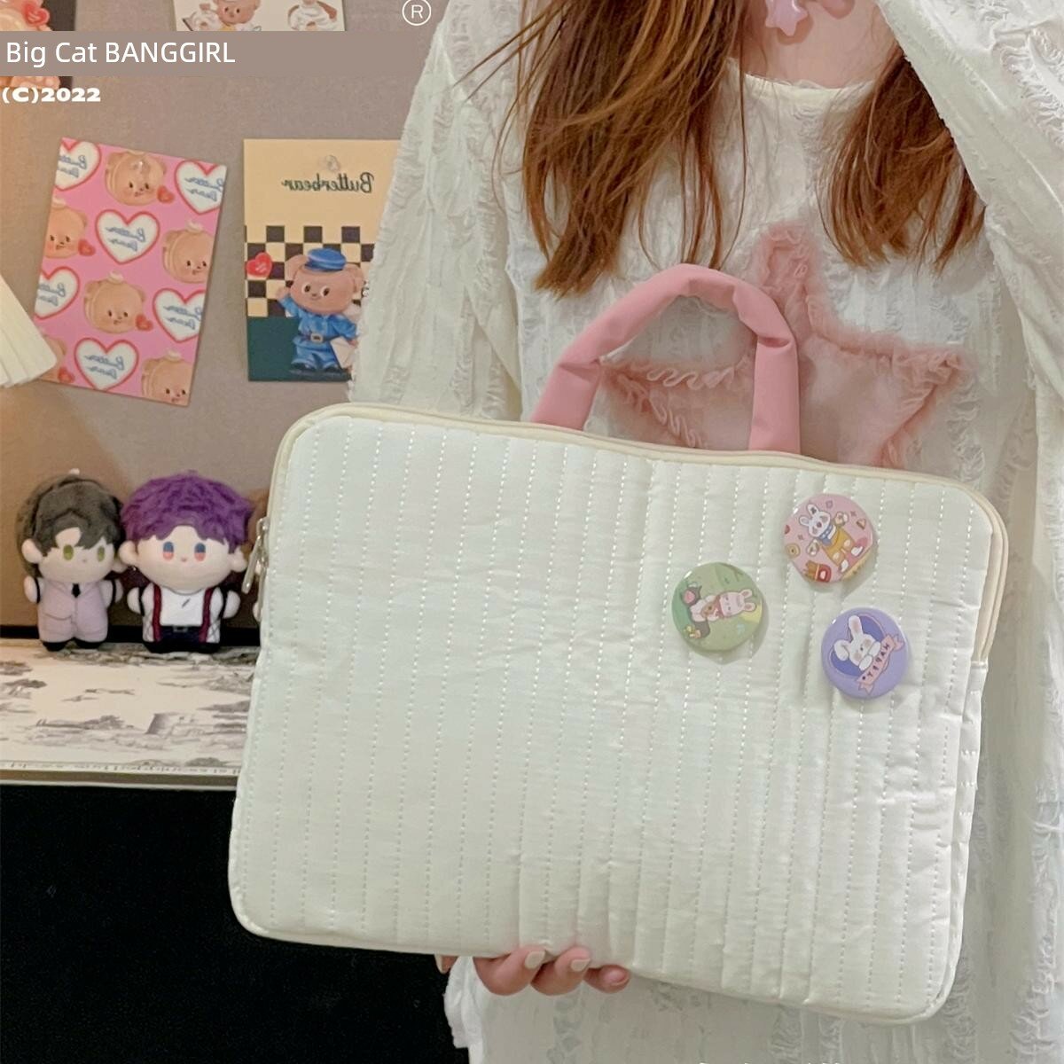 Белая большая чехол-сумка для iPad Pro 11 дюймов, защитный чехол для планшетов