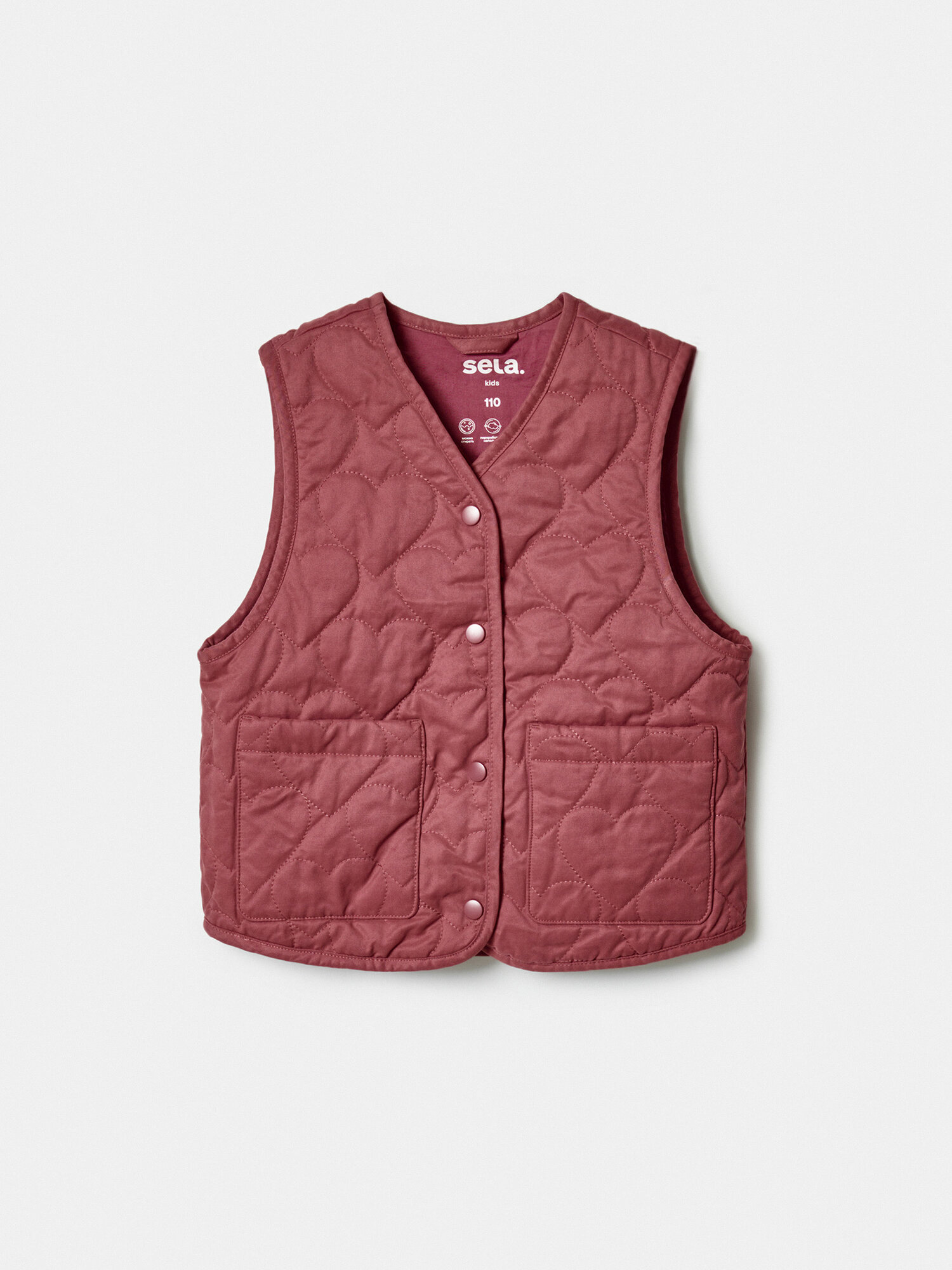 Жилет утеплённый