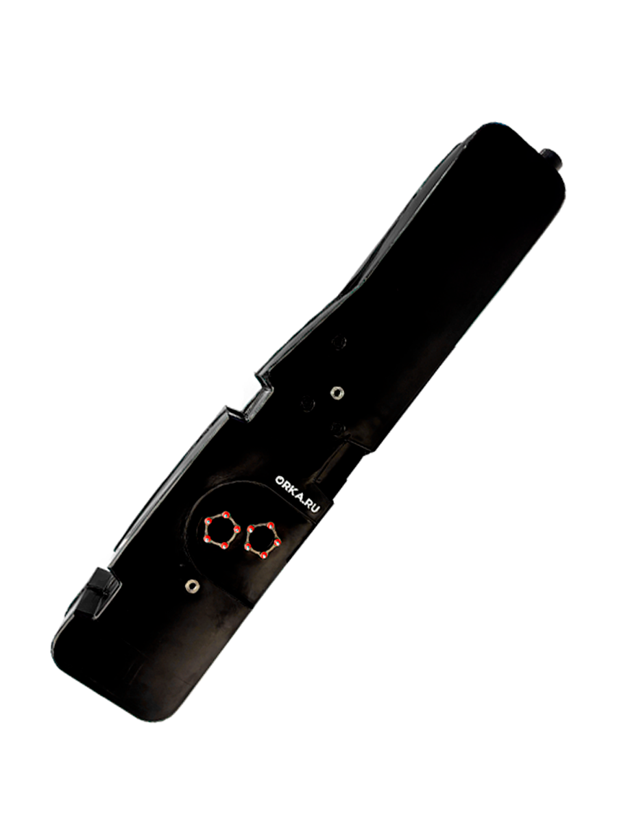 Увеличенный топливный бак Уаз Патриот 62,5 л. Левый (дополнительный) усиленный пластик