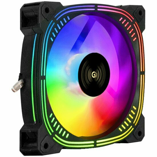 Вентилятор Exegate для корпуса EX12025H6PSU-PWM. ARGB 120mm ARGB EX295974RUS