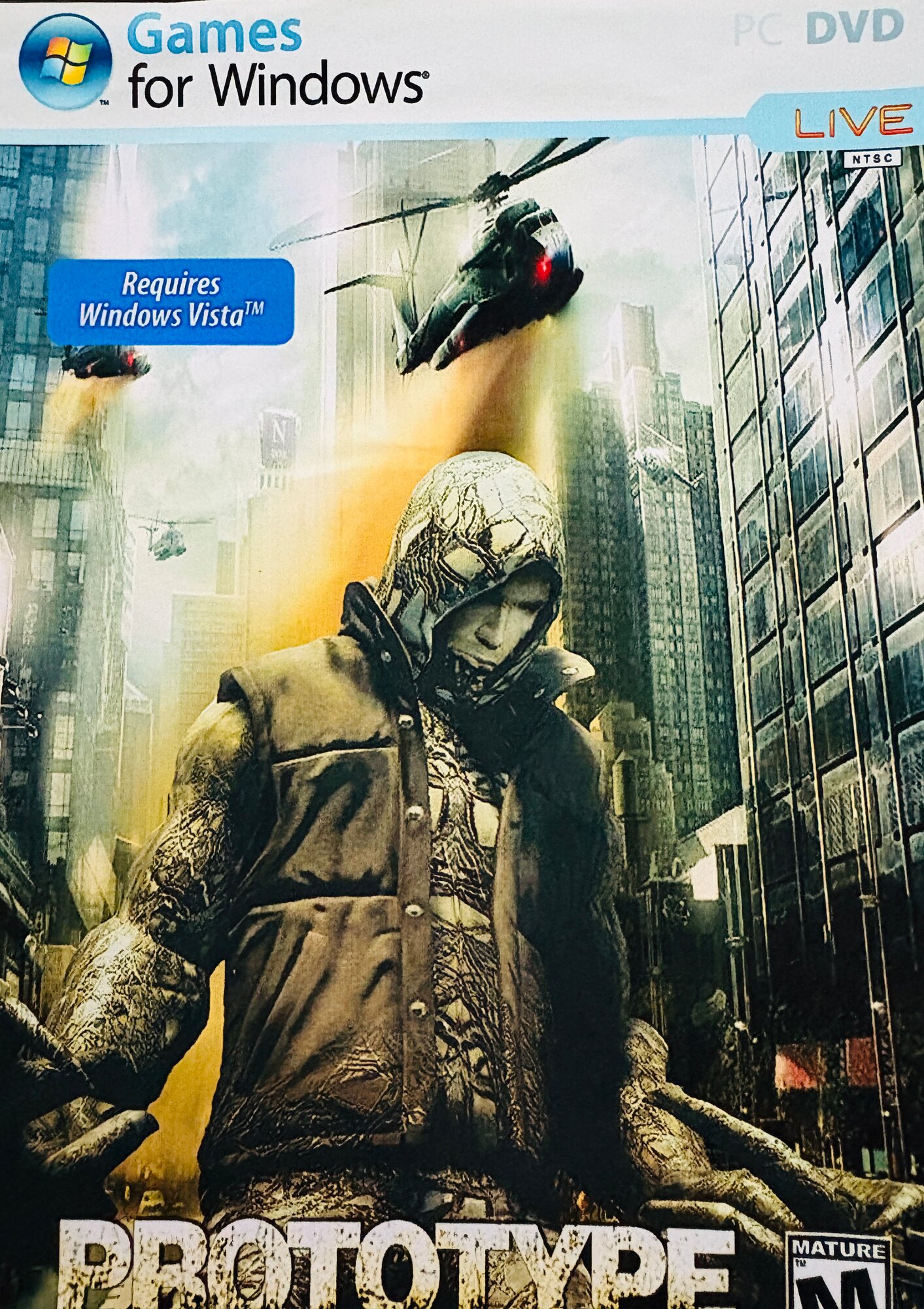 Игра для компьютера: Prototype 1 часть (DVD-box) русская версия
