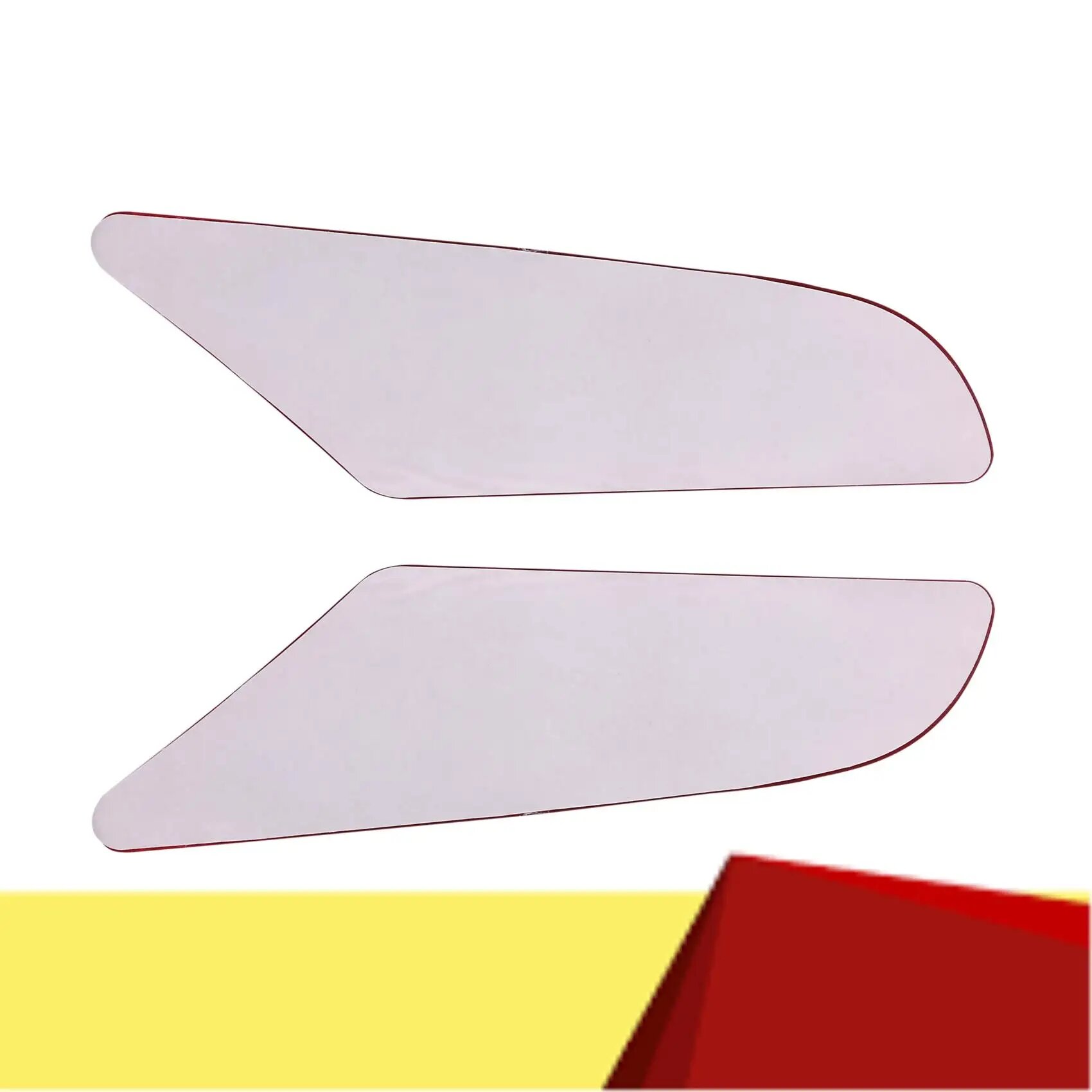 Для NISSAN SERENA C27 2017 2018 2019, красный пластиковый задний противотуманный фонарь, предупреждающий отражатель, накладка-M53K