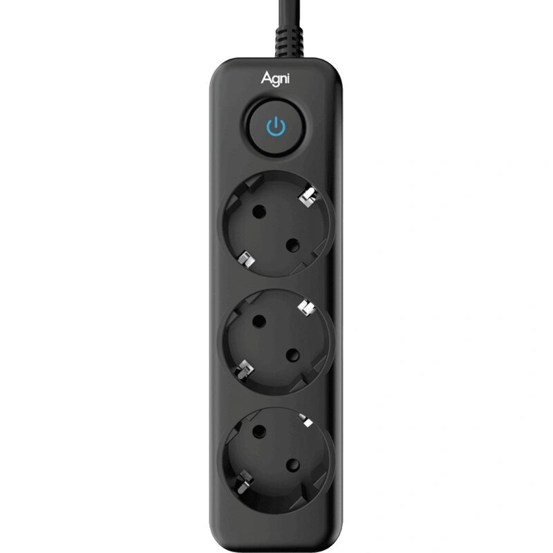 Сетевой фильтр AGNI 3/3м, черный(TP-FD3E-3m-black)