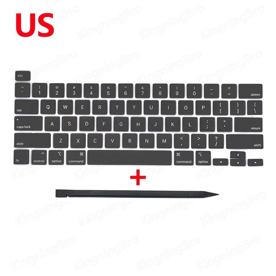 Колпачки для клавиш KingningBro для Macbook Pro 2019-2020 US