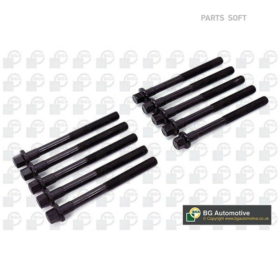 Комплект болтов ГБЦ VOLVO 240, 340-360, 740, 760, 940, 960 2.0-2.3 74-98 BGA BK6378 | цена за 1 шт
