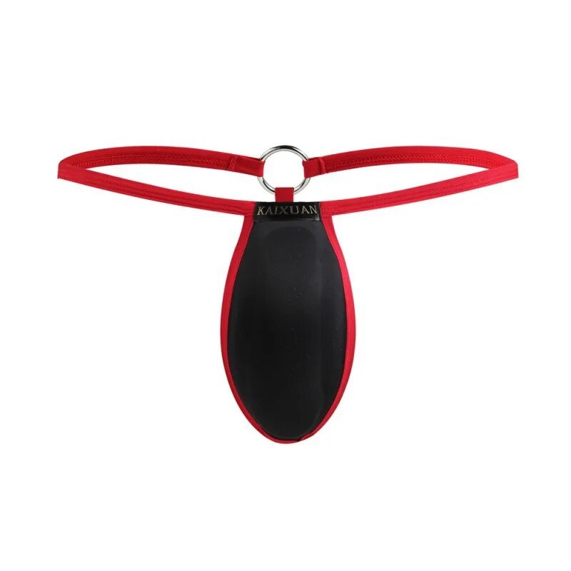 Мужские плавки-бразилиана красные KX003-DK Red