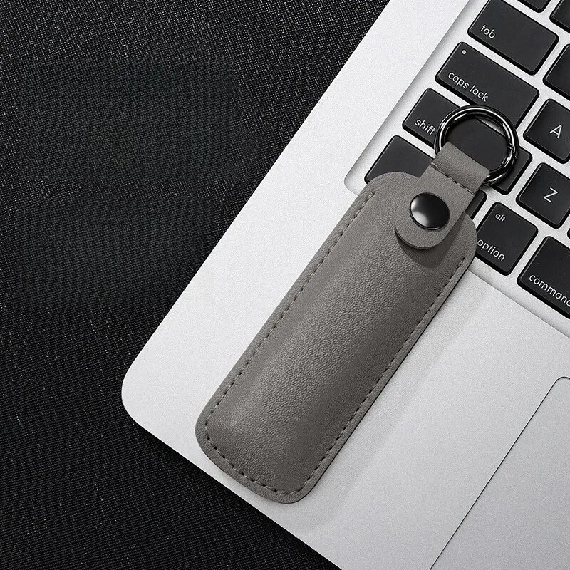 Чехол для USB-накопителей из искусственной кожи Серый, Gray