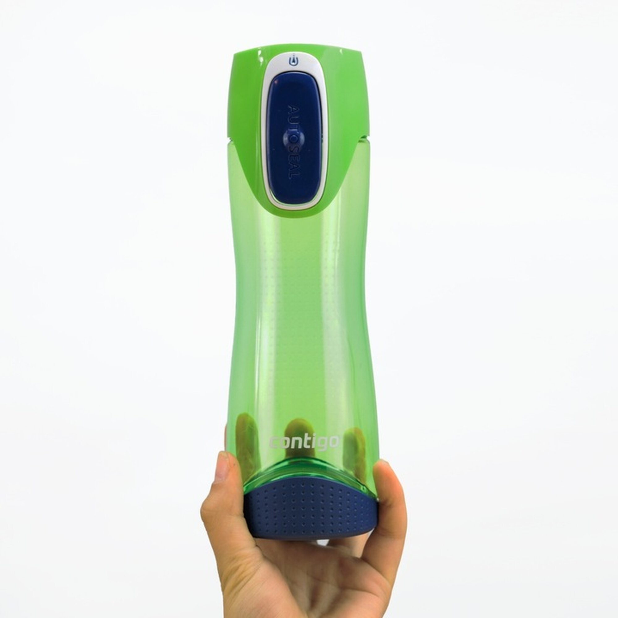 Бутылка для воды, спортивная Contigo Swish 500 мл, с системой Autoseal, зеленый/синий