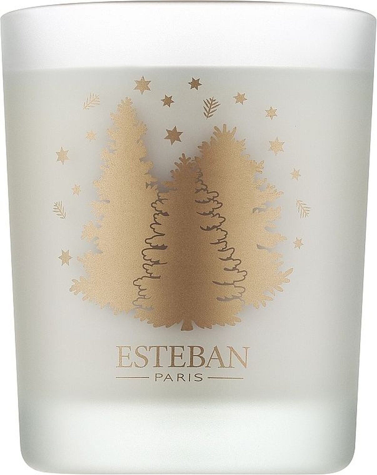 Esteban Ароматическая свеча Around The Fireplace, 180 г, цвет белый