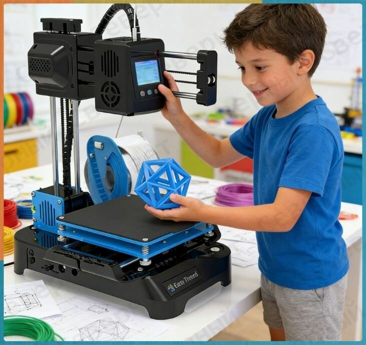 3D-принтер K7 для детей и начинающих творите легко!