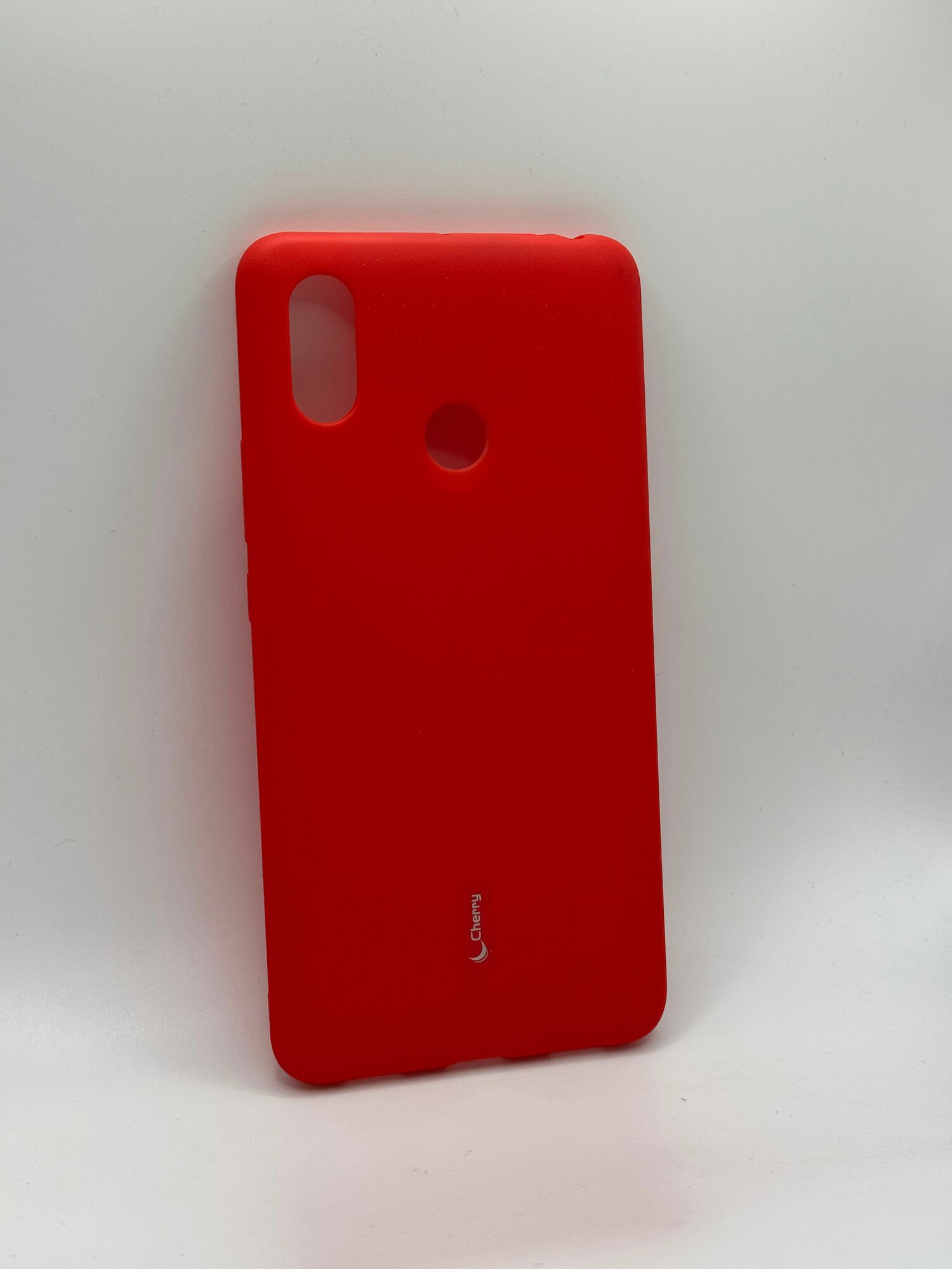 Чехол силиконовый cherry для Xiaomi Mi Max 3 красный