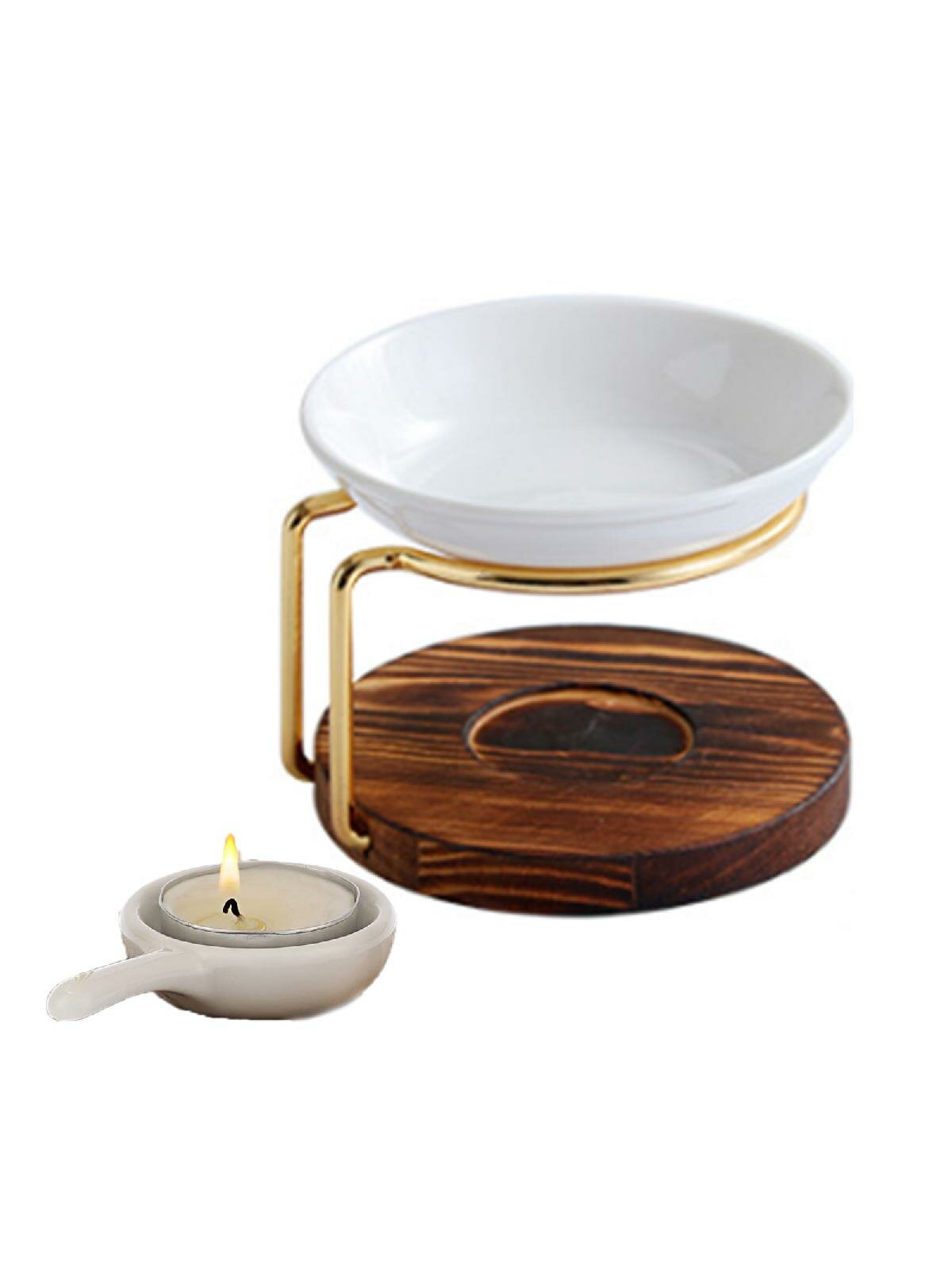 Керамические горелки для подогрева масла, подсвечник Tealight для гостиной Serenes