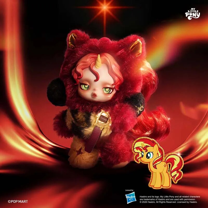 POP MART SKULLPANDA x My Little Pony Фигурки-сюрприз Hidden1