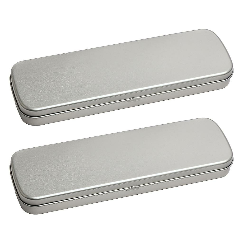 Металлический пенал для карандашей