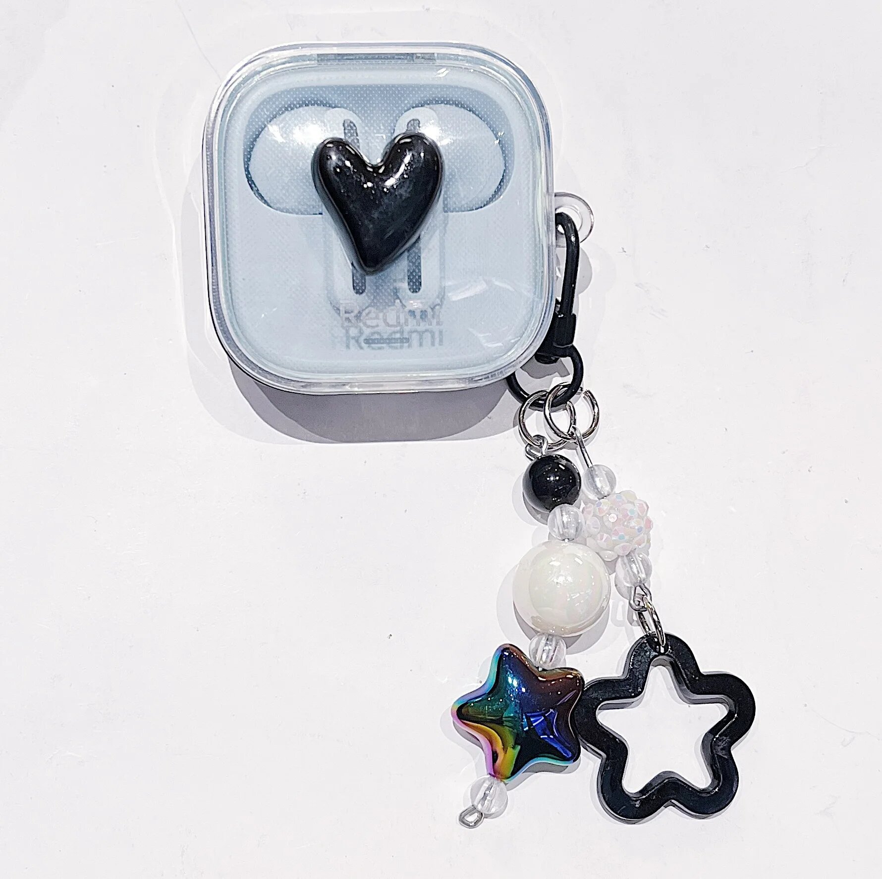 Для Redmi Buds 6, защитный чехол из ТПУ с активным мультяшным рисунком для Xiaomi Redmi Buds 5, защитный чехол для беспроводных наушников с брелоком