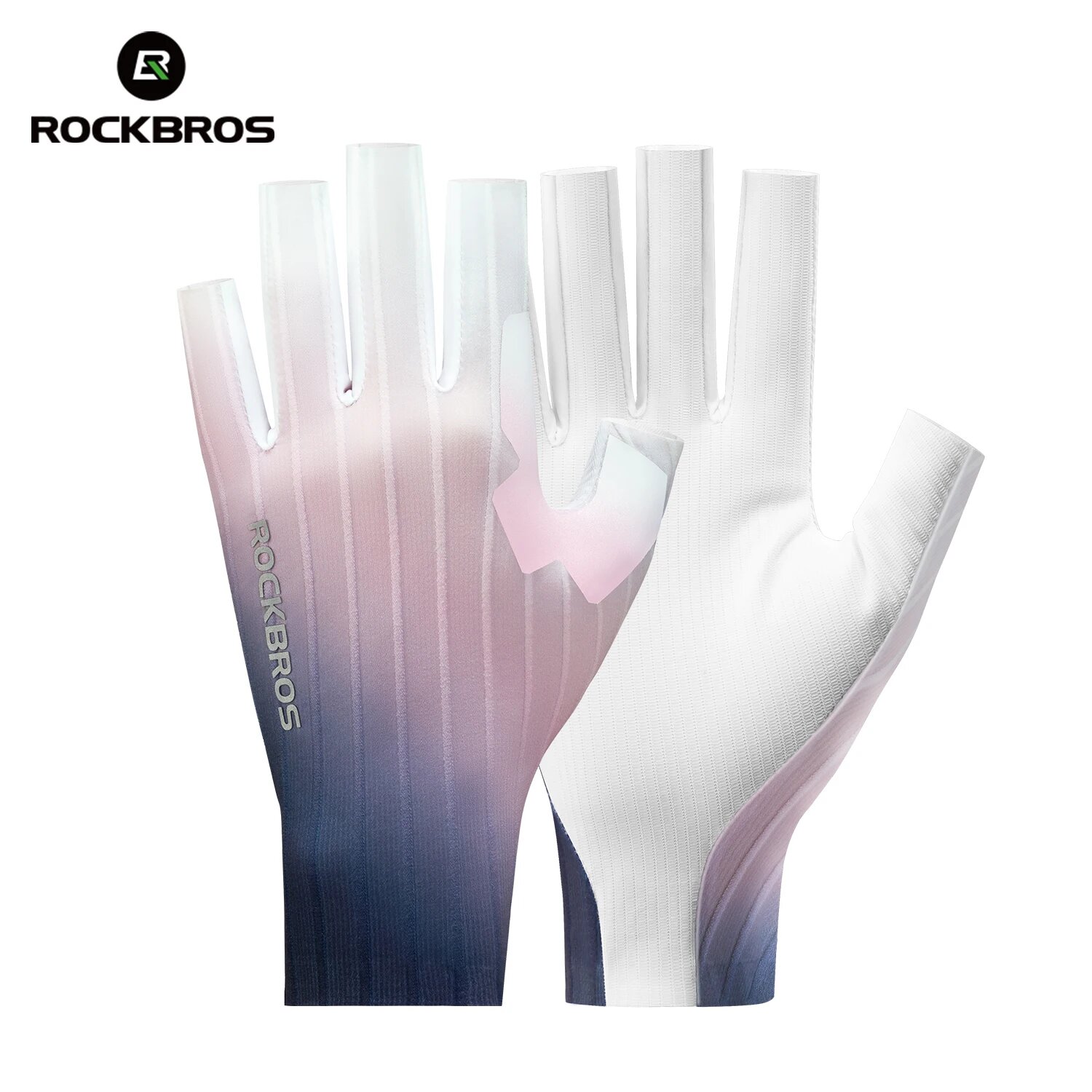 ROCKBROS женские велоперчатки, размер S, Gradient-Purple