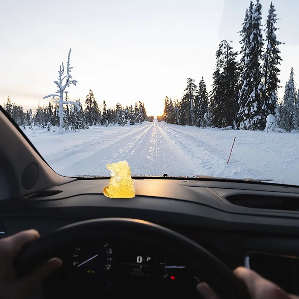 Фигурка декоративная Yellow, высота 3.03 см, длина 5.14 см