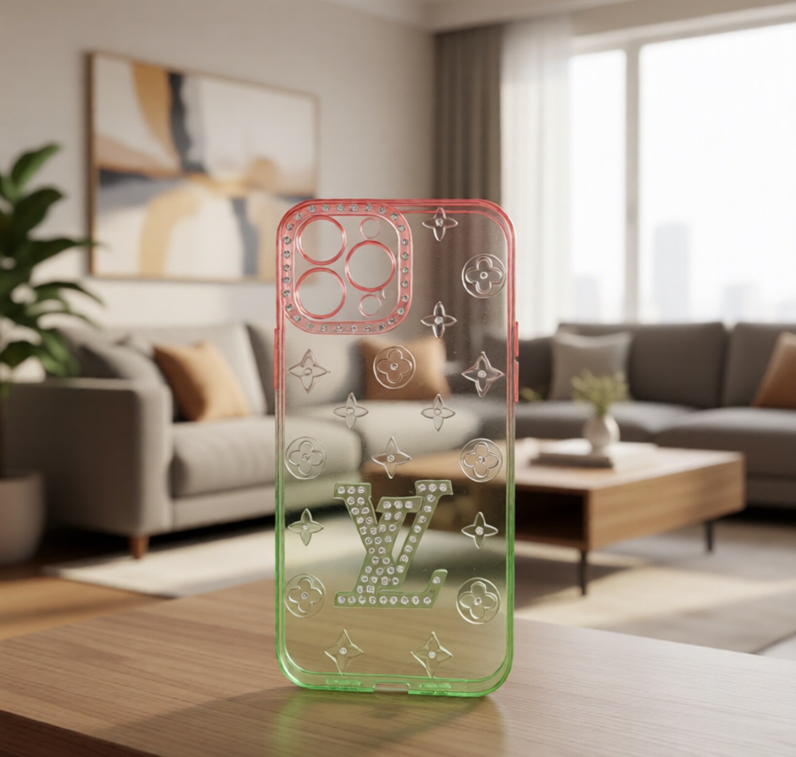 Чехол панель накладка бампер для iPhone 14 Pro Max тонкая силиконовая крышка с защитой задней камеры со стразами