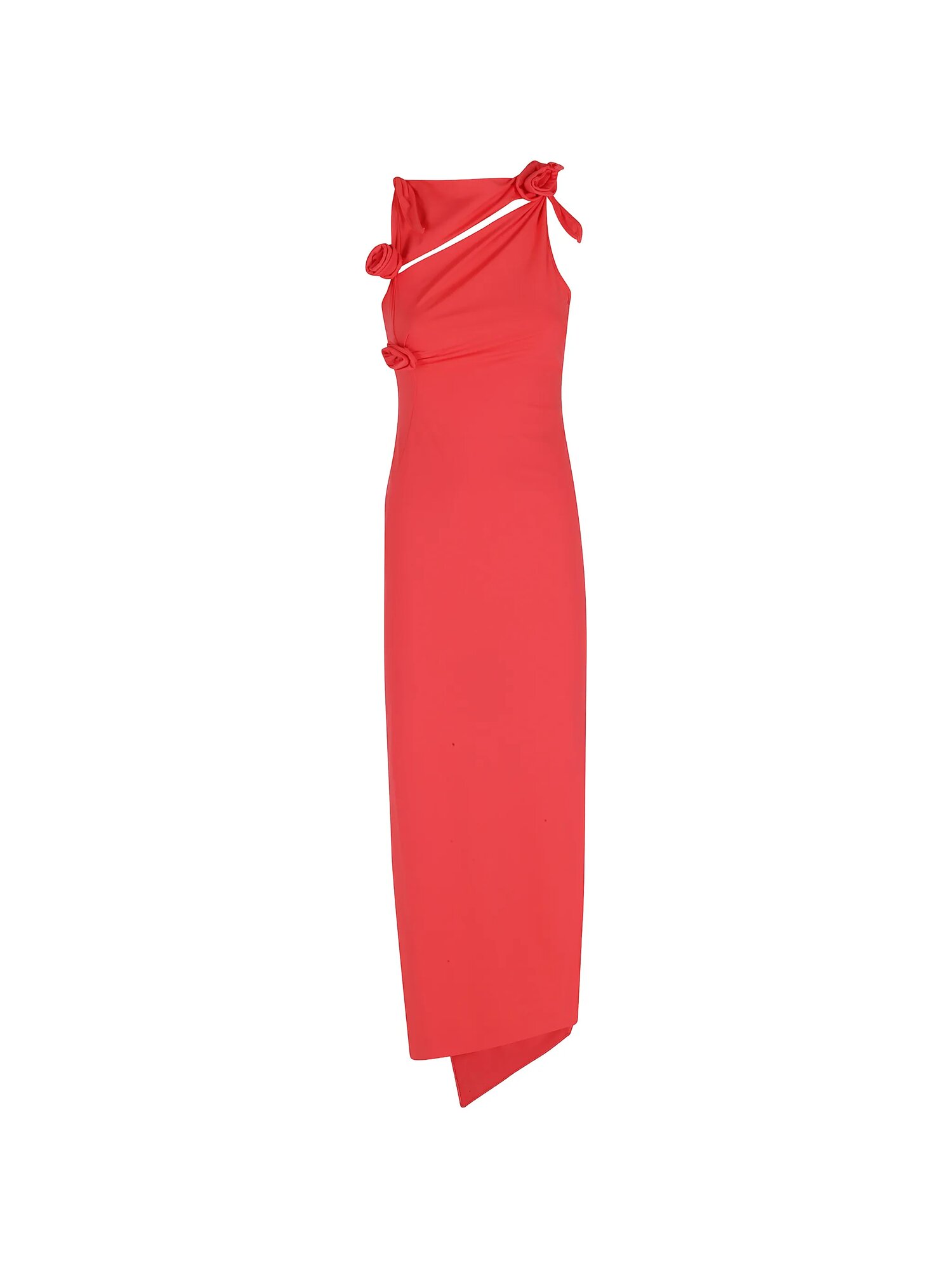 Платье Flower knot-detail dress