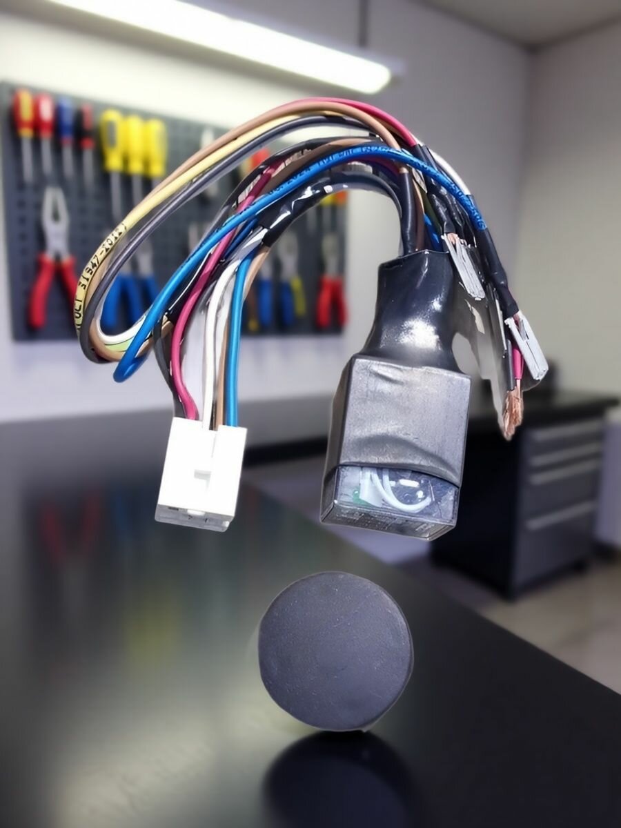 Переходной комплект Евро аварийки / переноса кнопки ВАЗ 2113 / 2114 / 2115 и ВАЗ 2108, 2109, 21099 с европанелью без кнопки