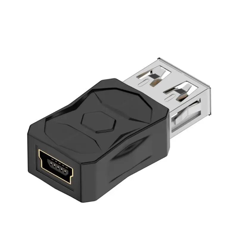 Адаптер USB Micro USB/Mini USB, черный