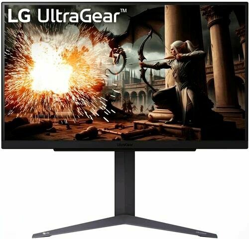 27" Монитор LG 27GS75Q-B черный 2560x1440@180 Гц, IPS, LED, 1000:1, 300 Кд/м