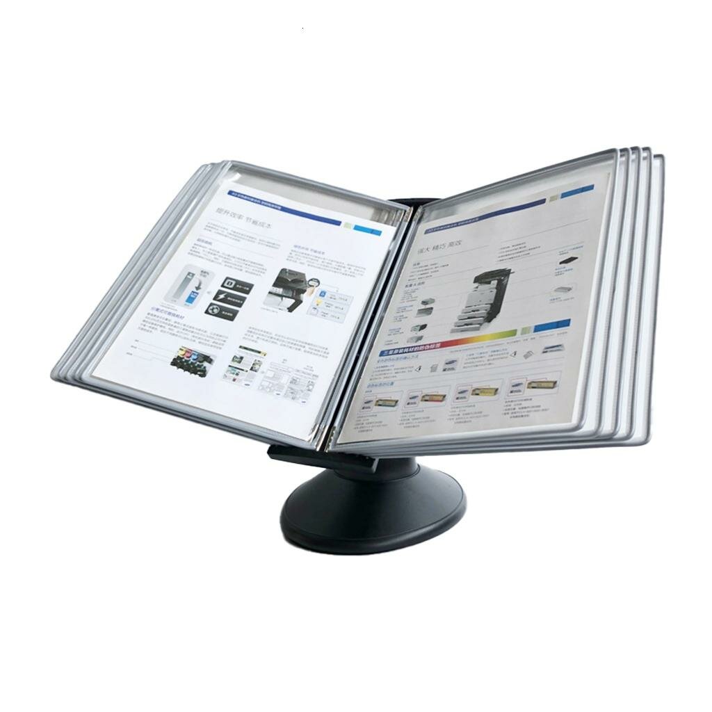 Настольный органайзер для лабораторных документов, Серый