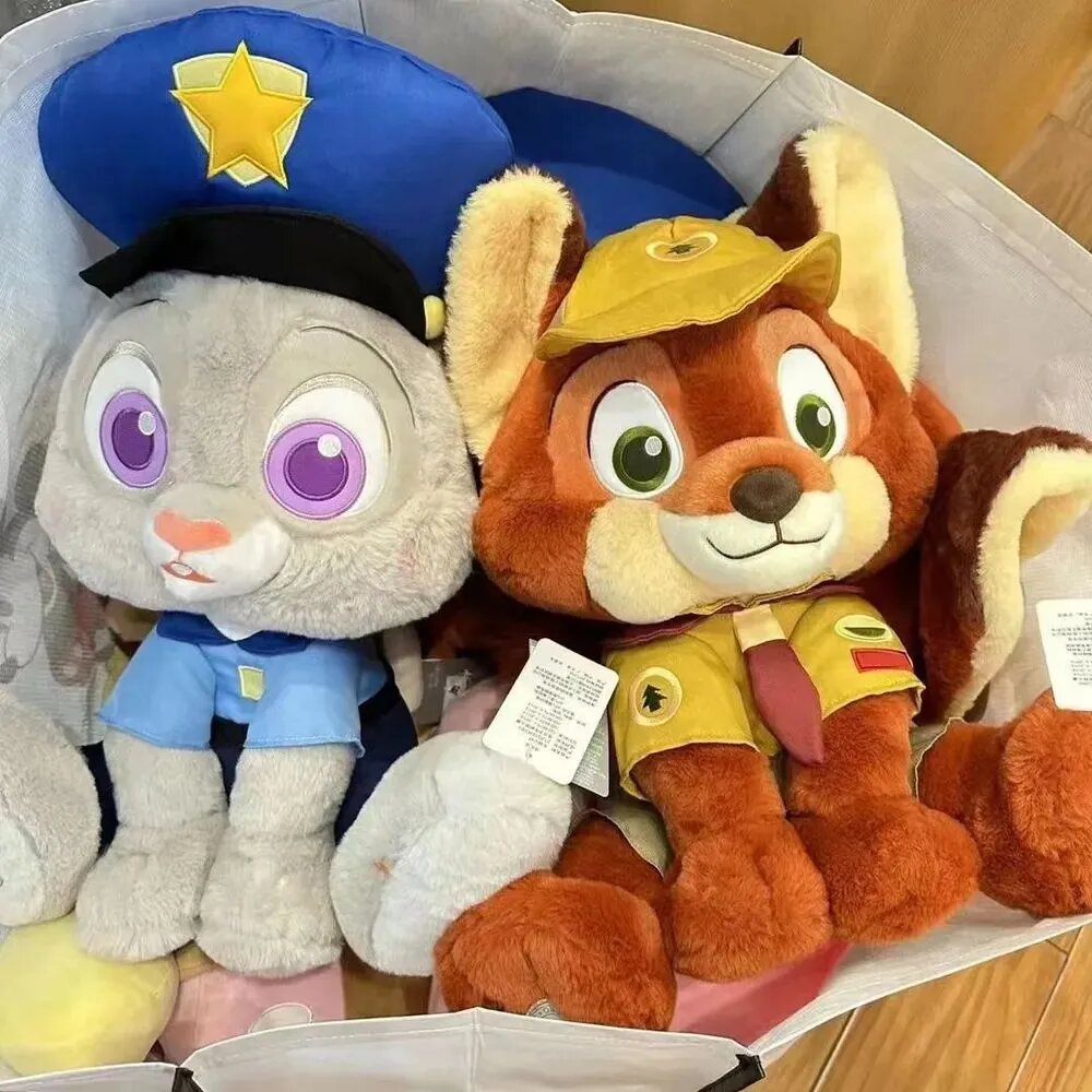 Плюшевые игрушки Сумасшедший город животных Zootopia Judy Hopps 2 шт. для девочек