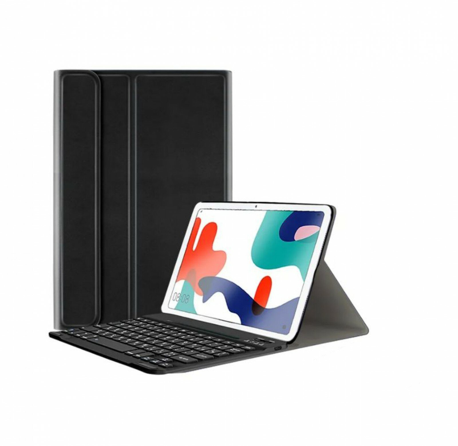 Чехол-клавиатура MyPads Bluetooth для Huawei MediaPad M5 Lite 10 с защитой и подставкой