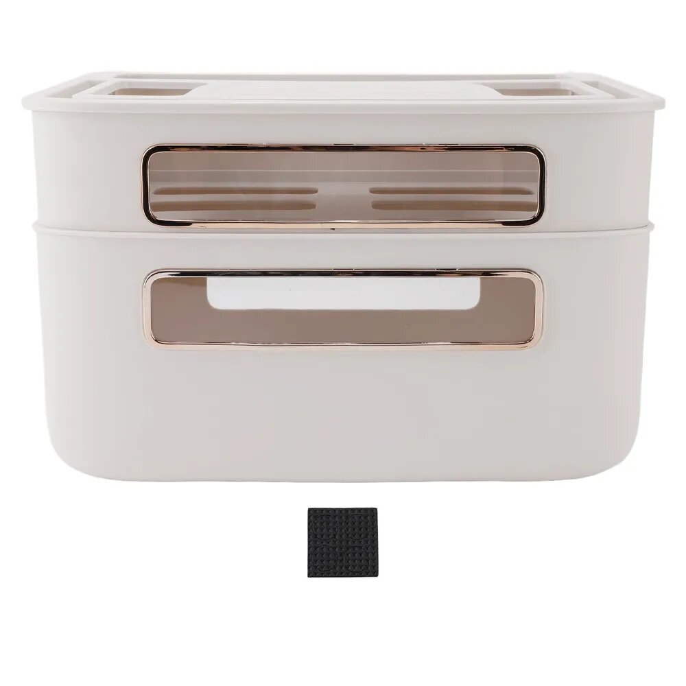 Коробка для хранения многофункциональная для роутеров, модемов, плат питания, кабелей