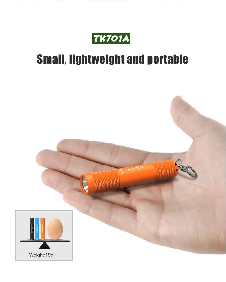 Фонарь-прожектор TANK007 TK701A Portable mini bright light flashlight для освещения территорий переносной — фото 1