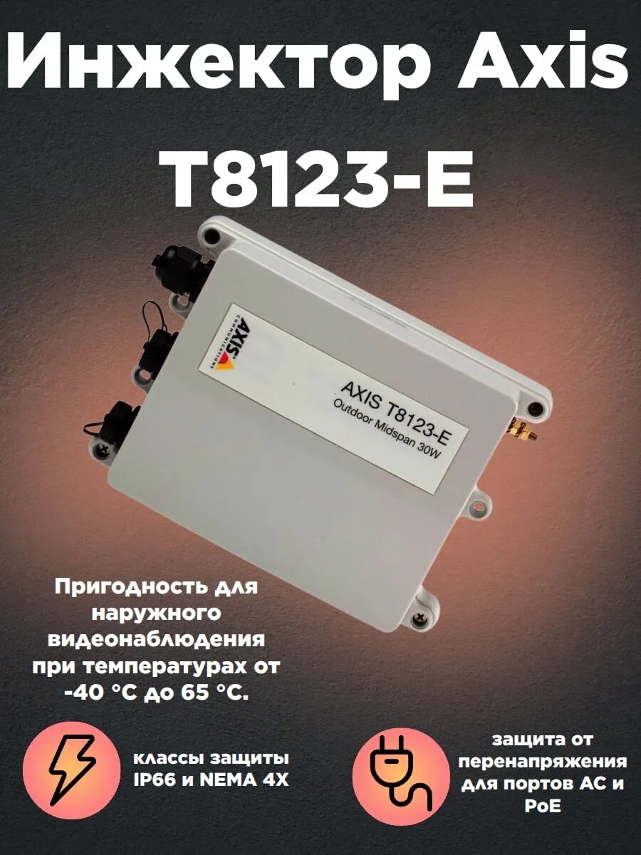 Инжектор Axis T8123-E