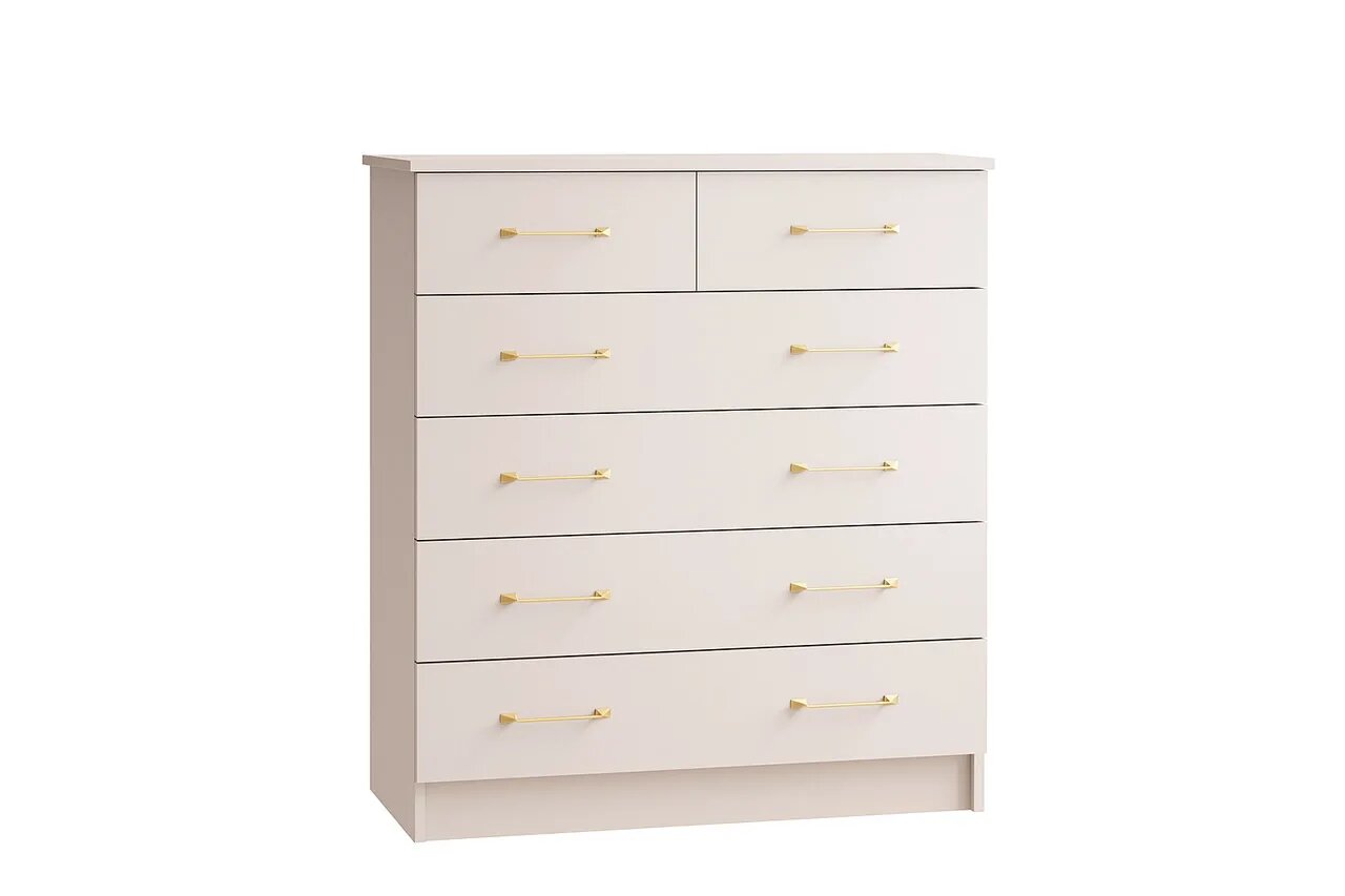 Комод «Катрин 5» К шариковые направляющие, ЛДСП (Кашемир) 82х44х99