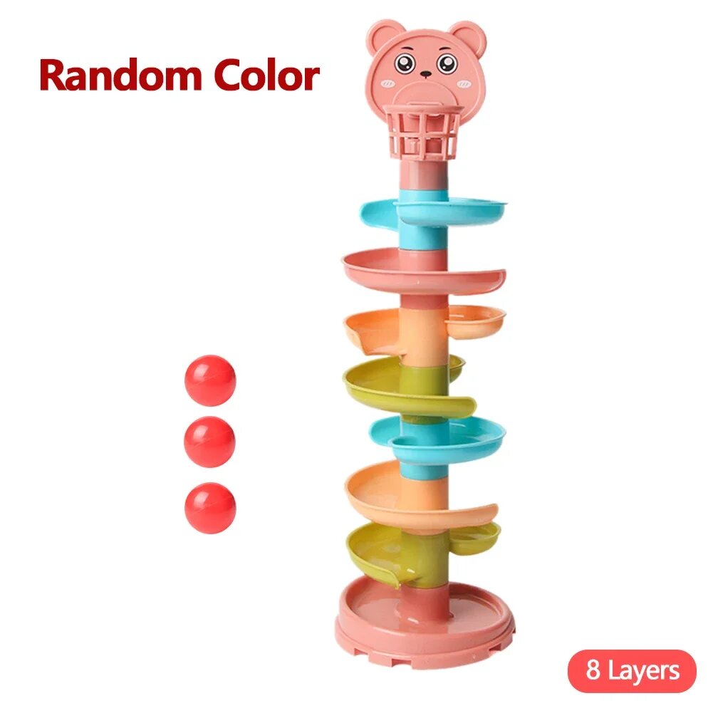 Сенсорный шарик-каталка Монтессори 8 Layers