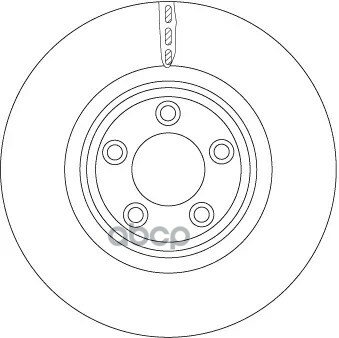 Диск тормозной передний JAGUAR XF/XK/XJ 03-09 /VENT D=326MM TRW DF6223S TRW арт. DF6223S