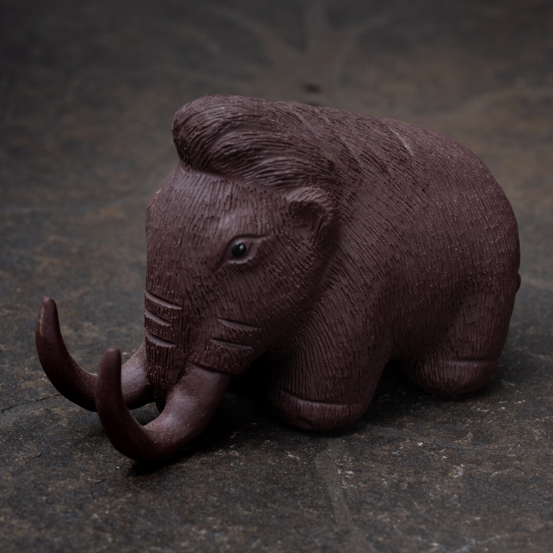Глиняная фигурка "Мамонт"