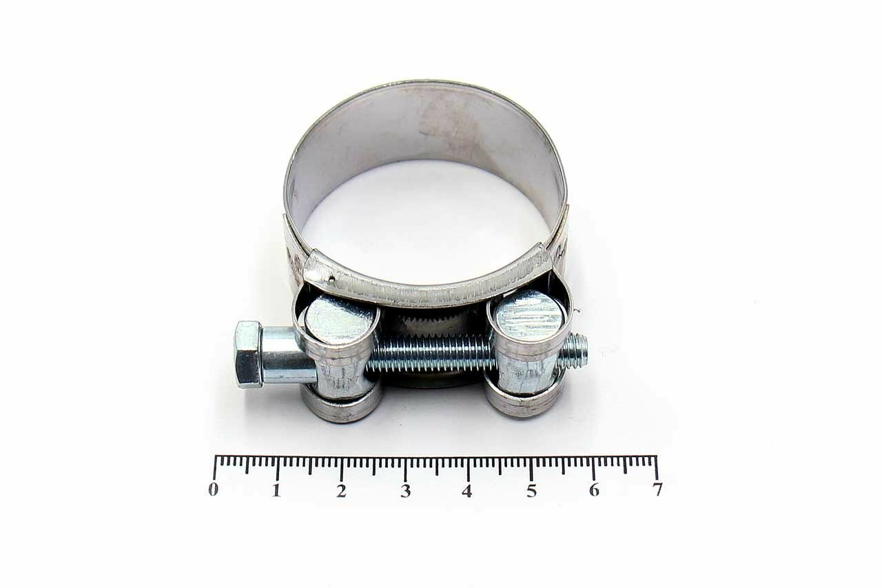 Хомут силовой одноболт. нерж. 40-43/20 W2 (5шт)
