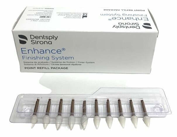 Полиры Энханс - Enhance Finishing конус 10 шт