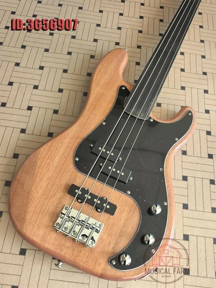 Бас-гитара Precision 4-струнная, корпус Дерево