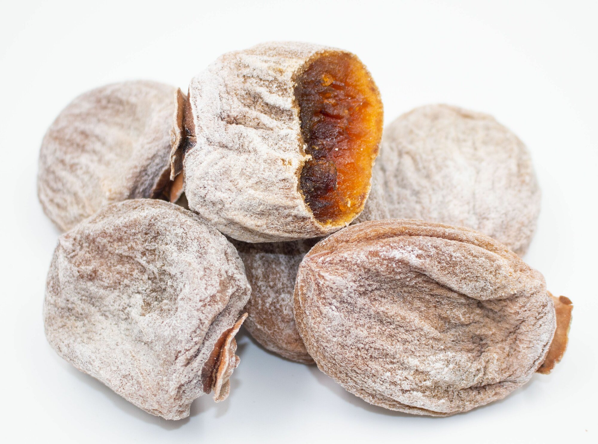 Хурма сушеная, вяленая, без сахара, 500 гр. Сухофрукты