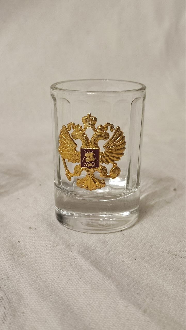 Подарочный набор стопок 3в1 "Россия", 50мл
