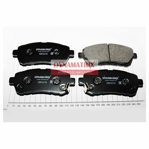 Колодки тормозные Dynamatrix-Korea DBP4279 для Suzuki Swift IV