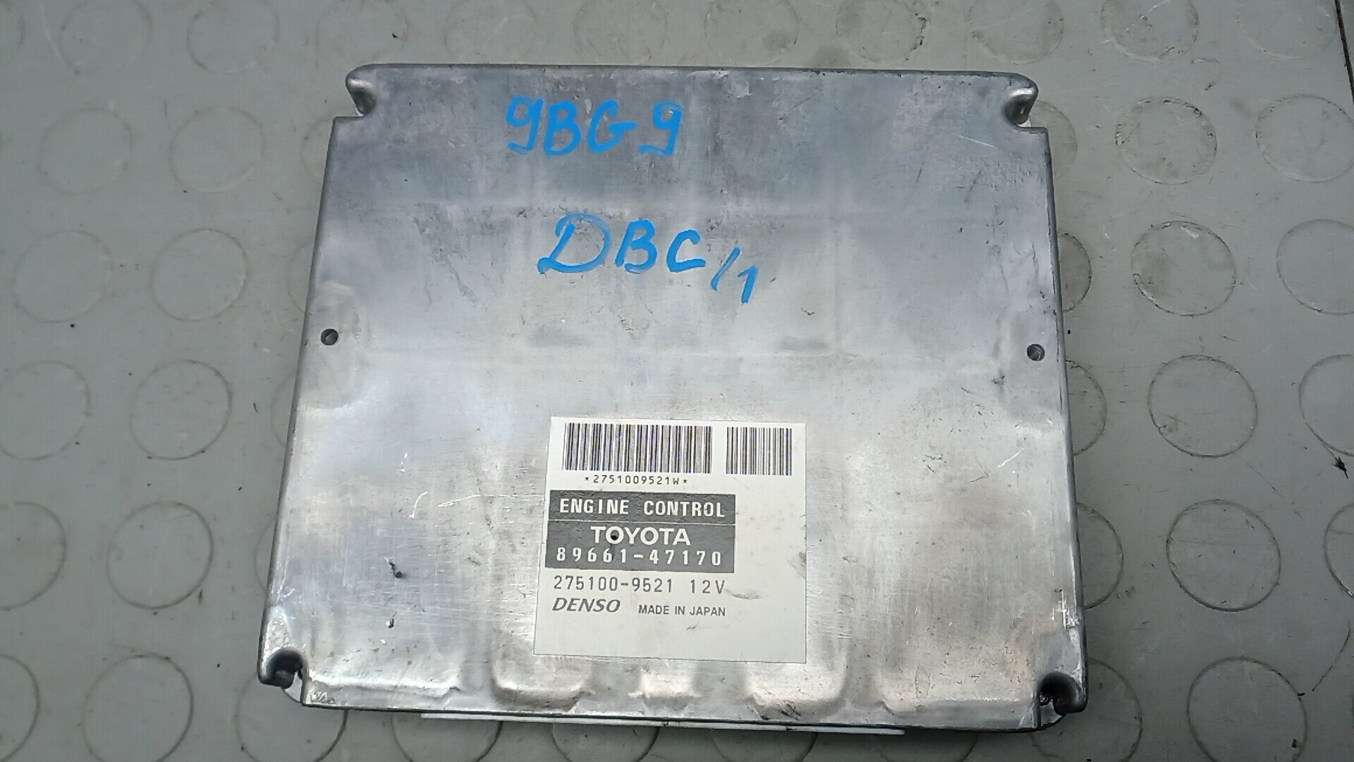 Блок управления двс TOYOTA PRIUS XW20, Номер 896614770