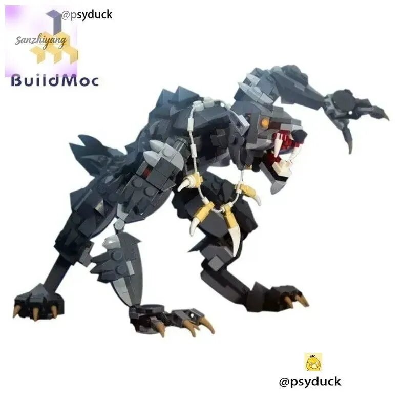 Buildmoc Spector Mech Конструктор 875 деталей, роботы Gundam и аниме персонажи