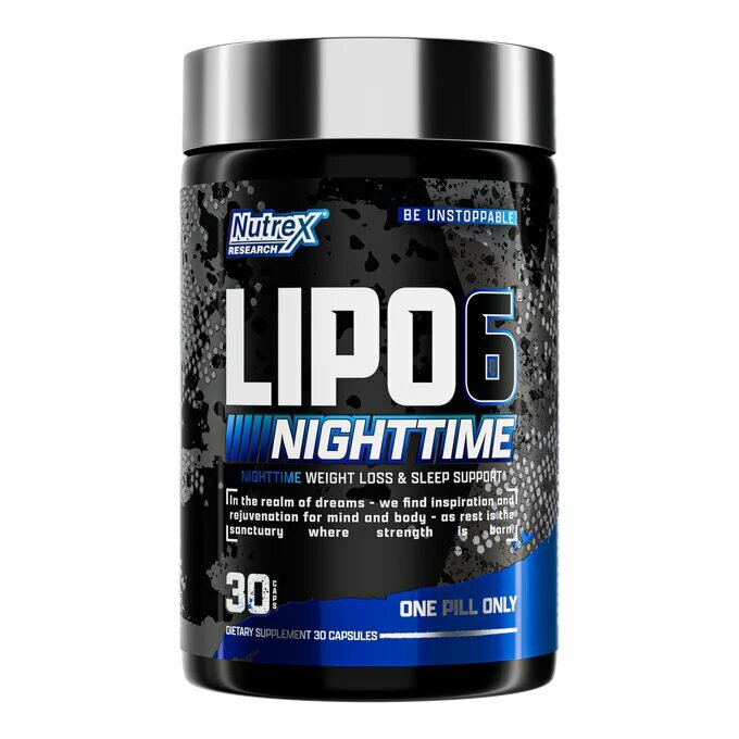 Жиросжигатели Nutrex Lipo-6 Black Ultra Concentrate Nighttime 30 капс.