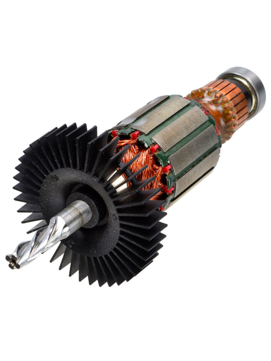 Ротор (Якорь) (L-149 мм, D-35 мм 4 зуба, наклон влево) для дрели STANLEY STDH6513 TYPE 1